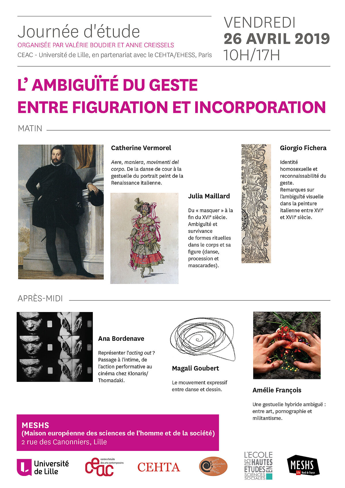 Journée d’études « L’ambiguïté du geste entre figuration et ...