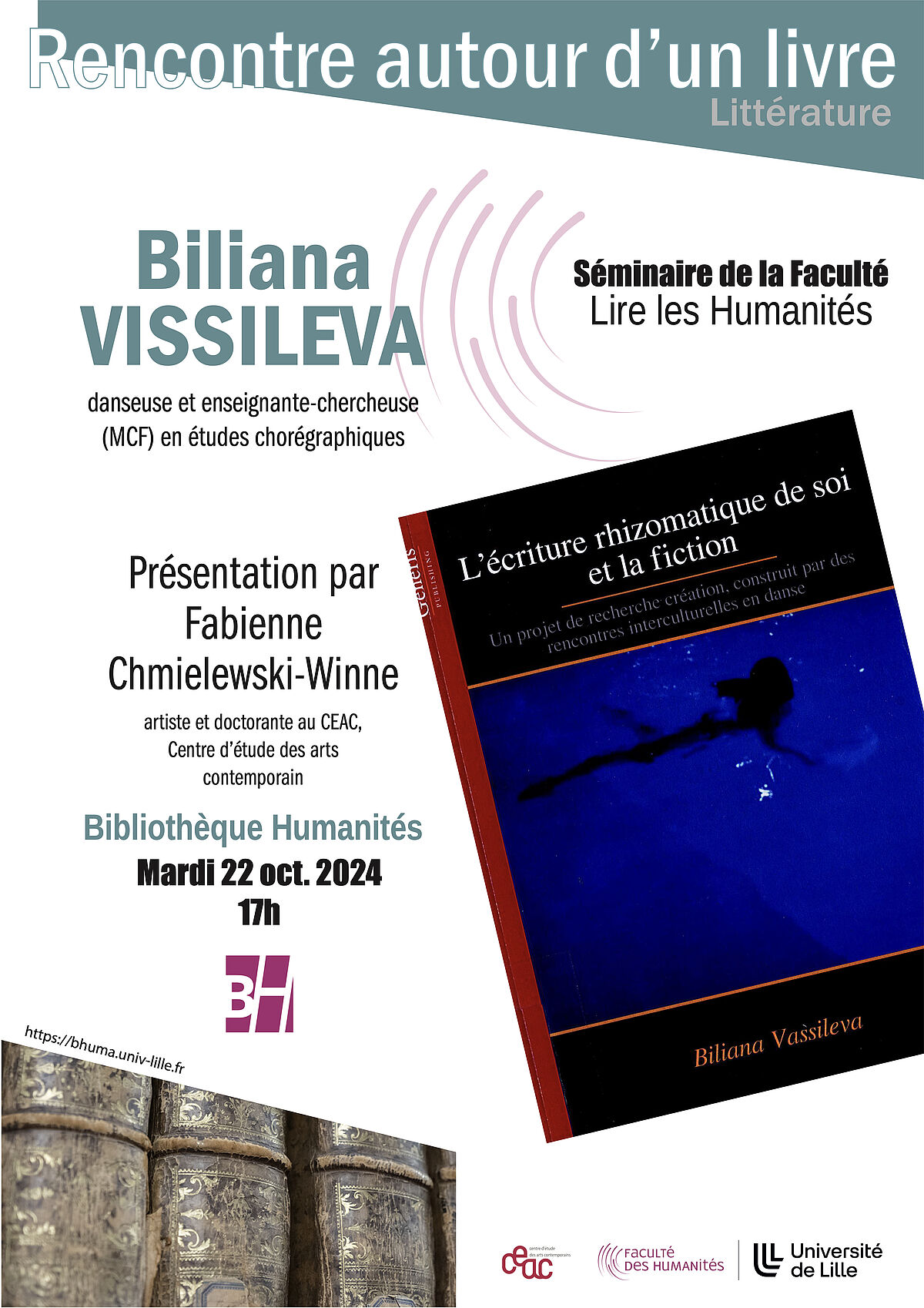 Présentation du livre "Lire les humanités" de Biliana Vissileva: CEAC ...